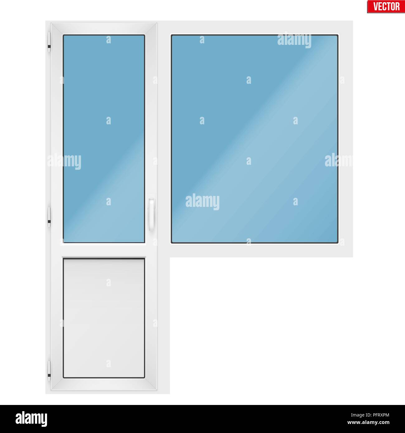 Pvc door hi-res stock photography and images - Alamy