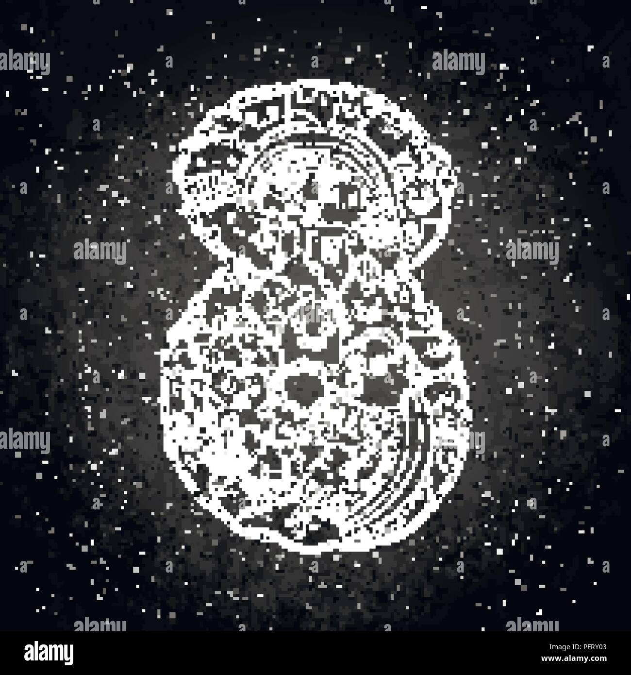 Number eight vector comic style hi-res stock photography and images - Alamy