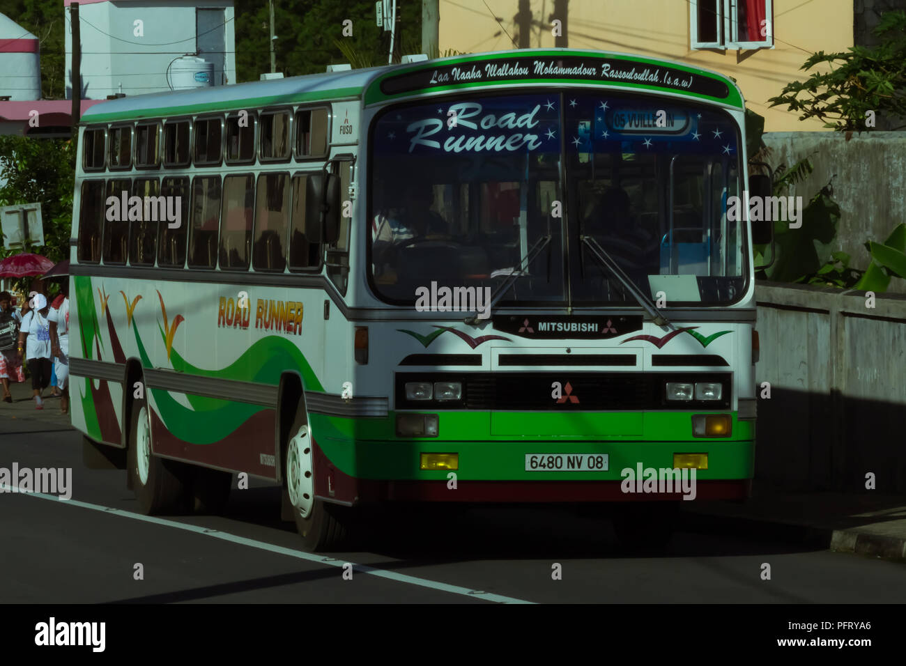 Flick-en-Flack, Mauritius - February 11, 2018 - a typical old diesel ...