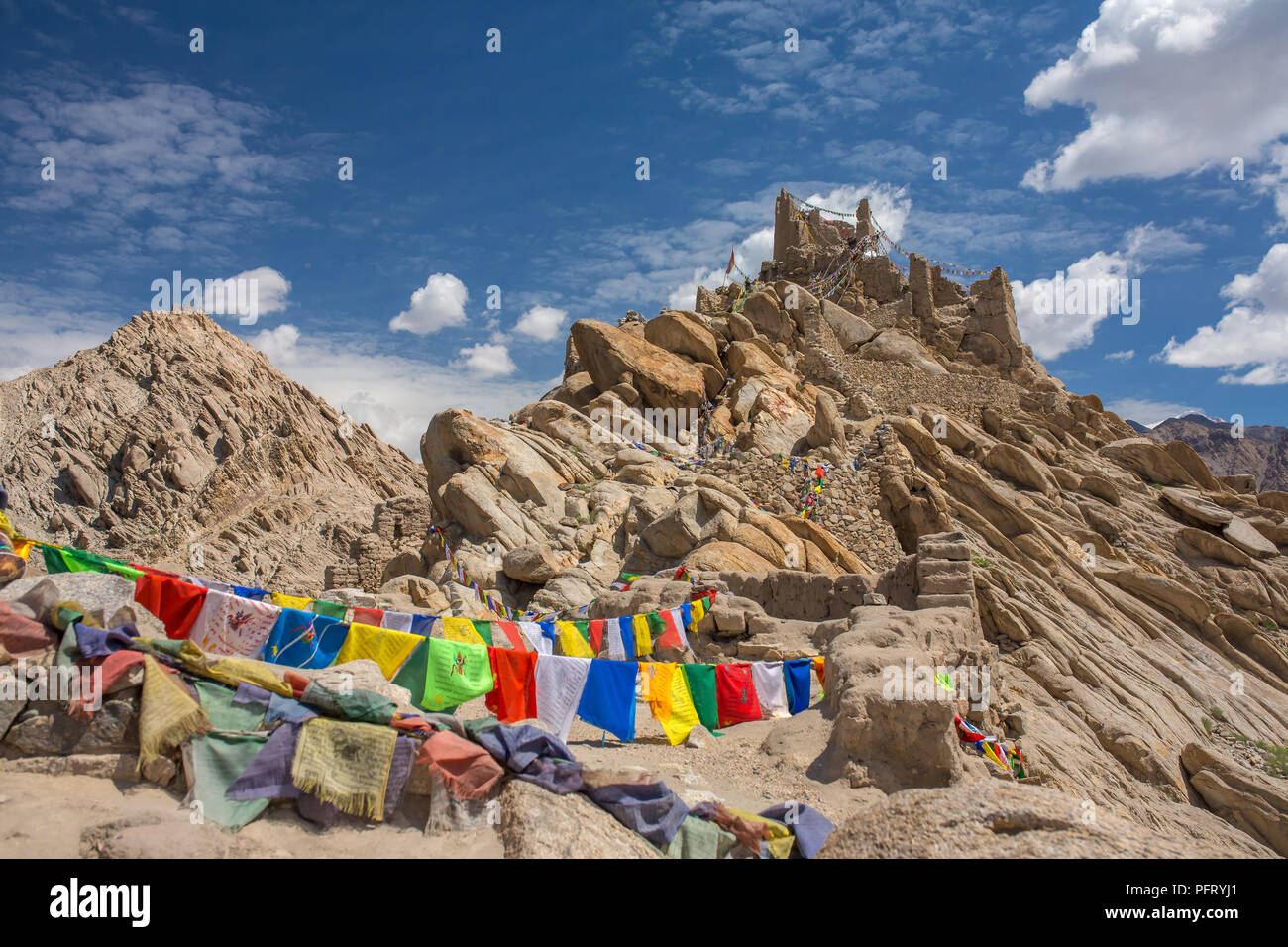 Shey Palace monastery in Ladakh, India Stock Photo - Alamy