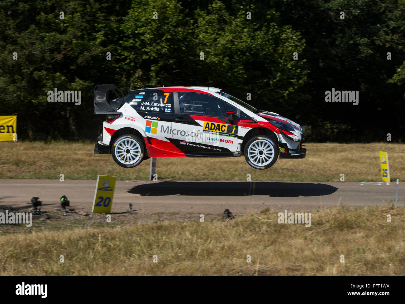 World Rally Cars @ Rallye Deutschland August 2018 Stock Photo - Alamy