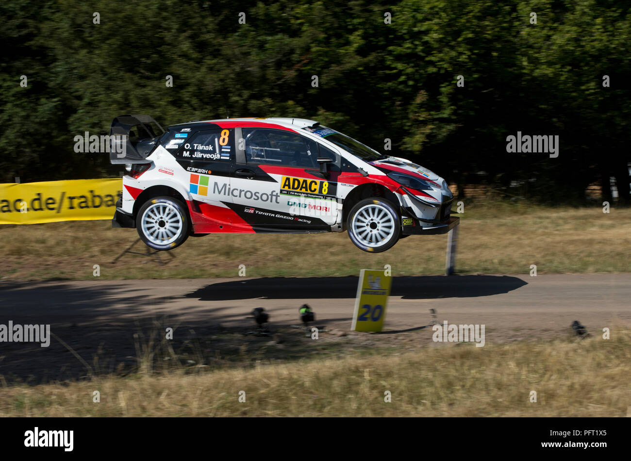 World Rally Cars @ Rallye Deutschland August 2018 Stock Photo - Alamy