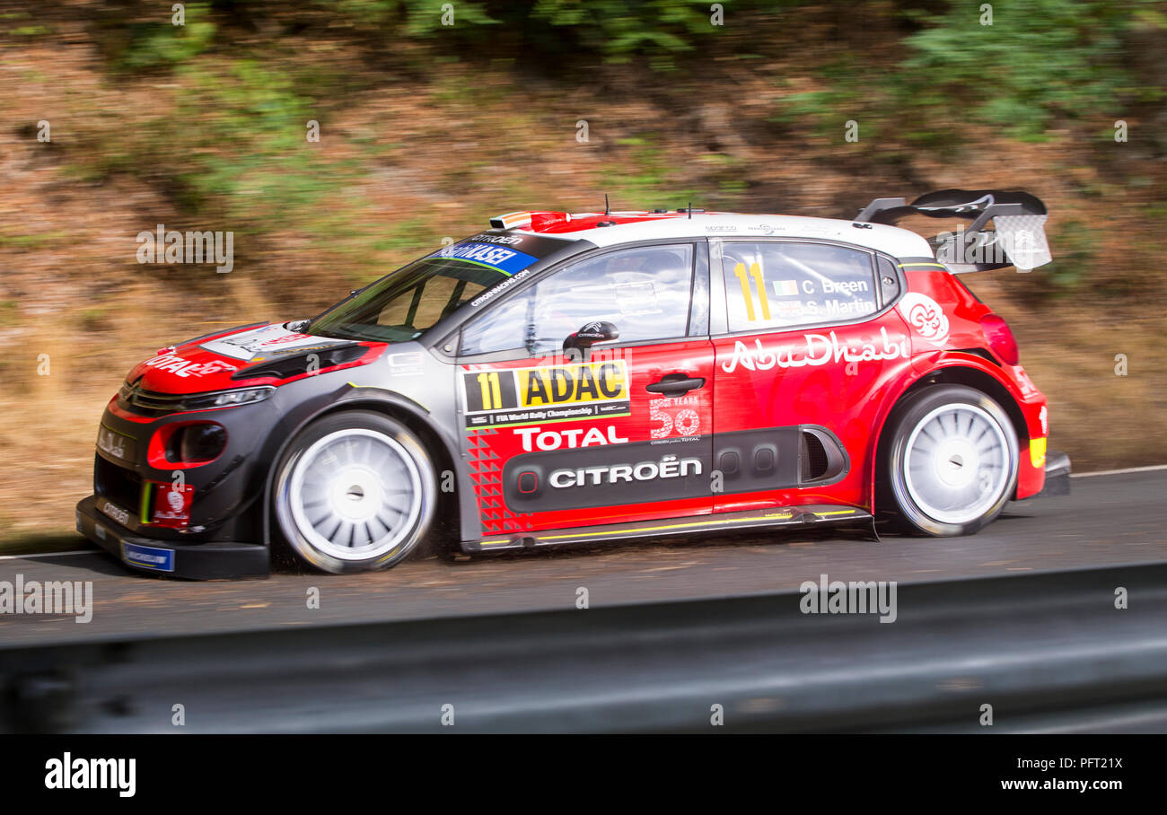World Rally Cars @ Rallye Deutschland August 2018 Stock Photo - Alamy