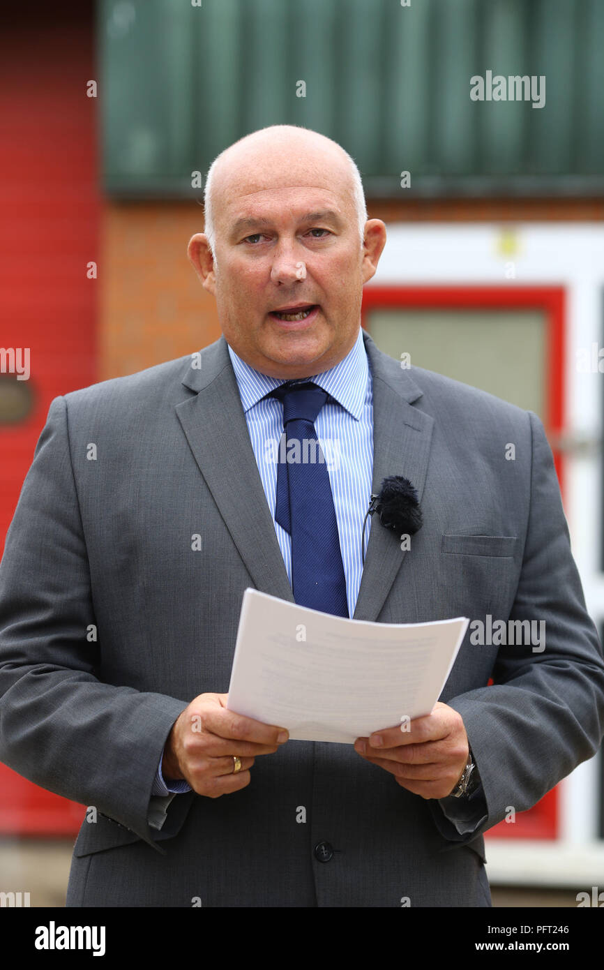 Rob Hickinbottom, head of the National Crime Agency's Firearms Threat ...