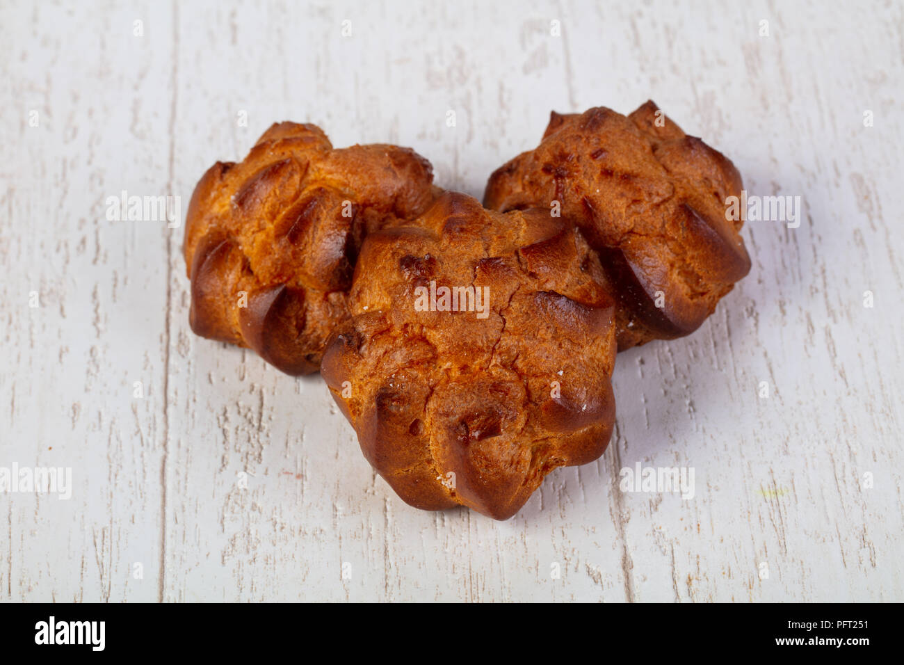 Sweet tastu bun with jam Stock Photo - Alamy