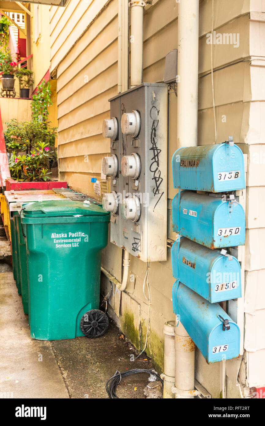 Service utilities - waste, electricity & post - for the domestic ...