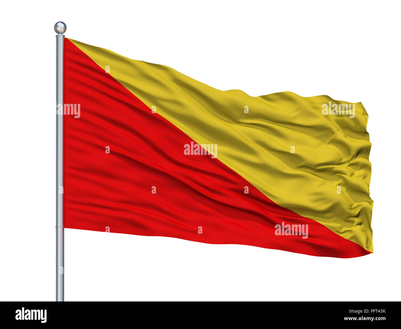 3d Flag Of The Palermo City High Resolution Stock Photography and ...