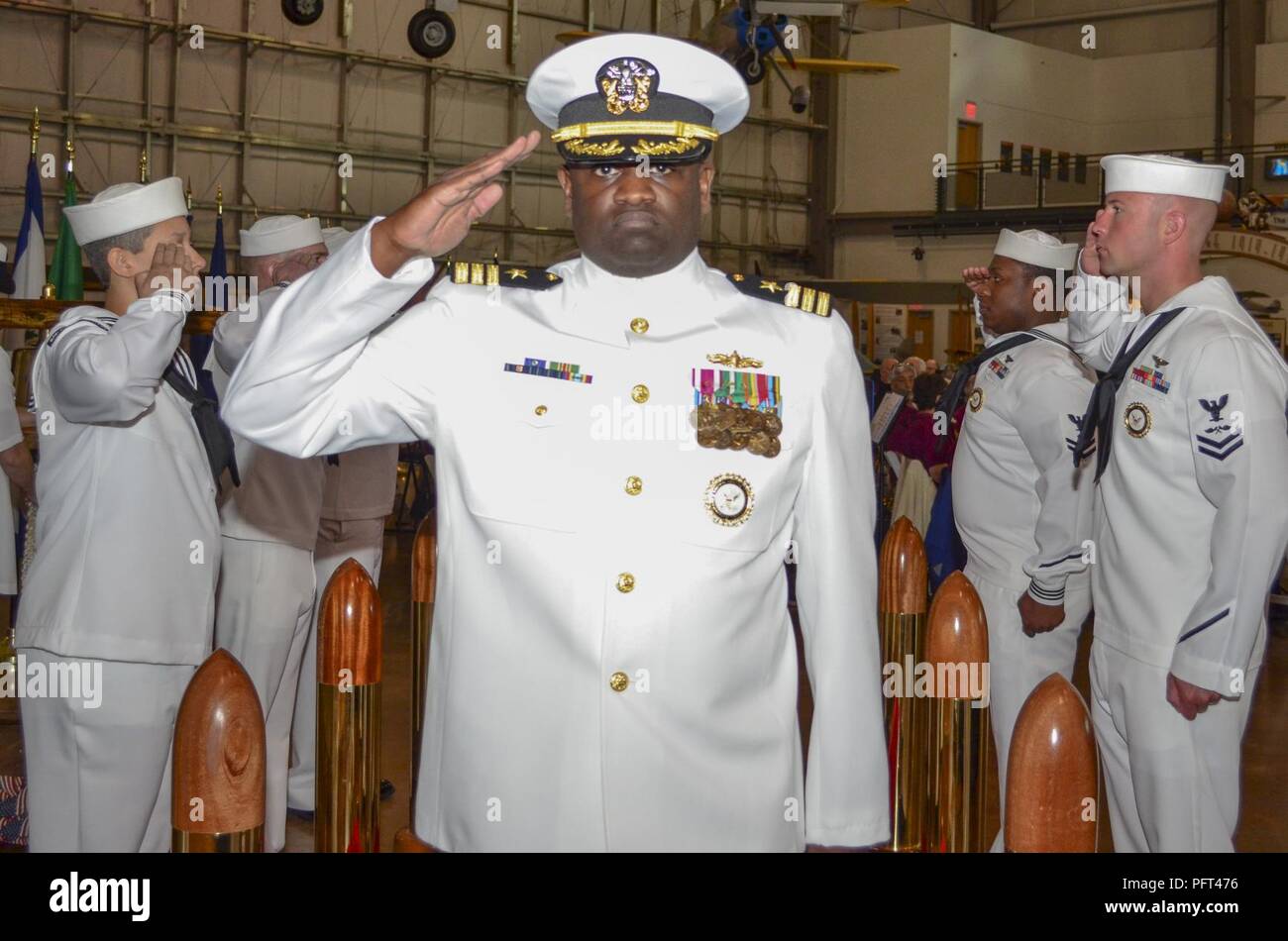(MAY 24, 2018) Cmdr. Brock Miller, the executive officer for Navy ...