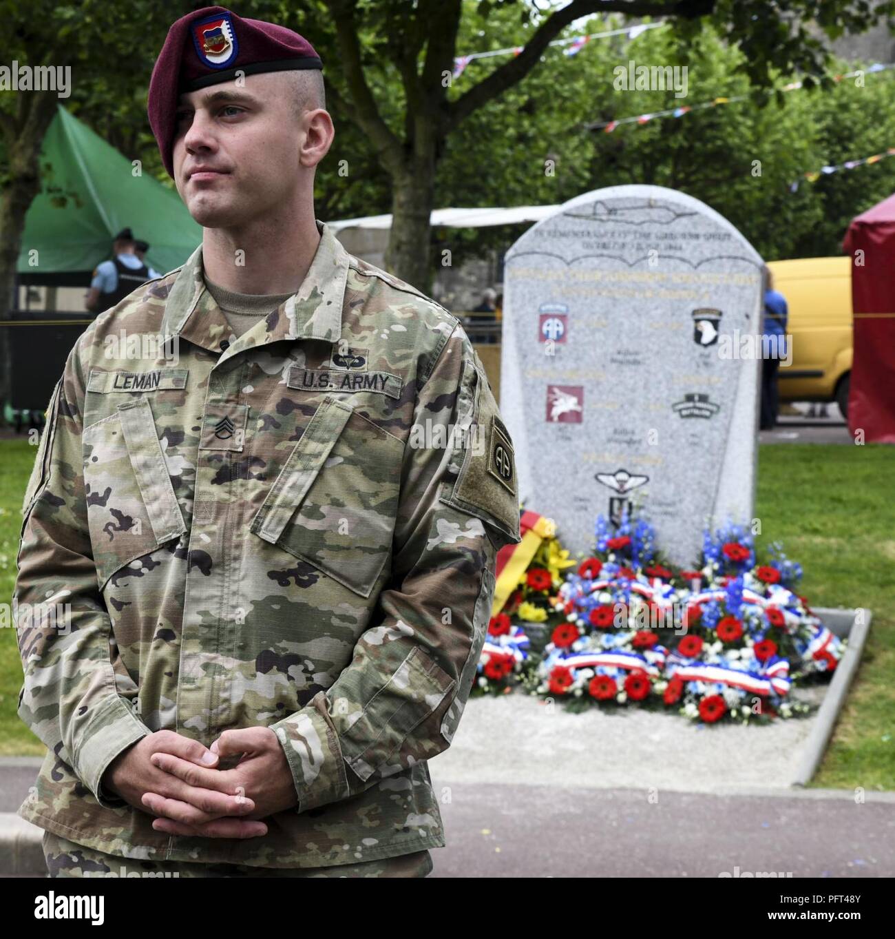 U.S. Army Staff Sgt. Drew Leman, the 82nd Airborne Division's ...