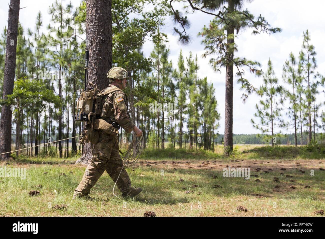 Staff Sgt. Christopher Taylor, a team leader with 705th Ordnance ...