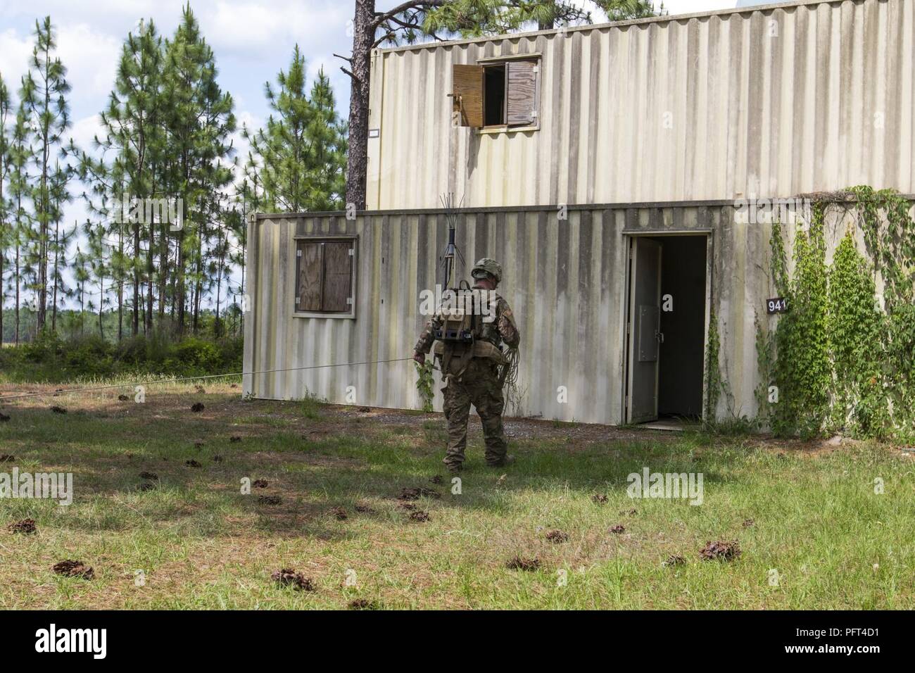 Staff Sgt. Christopher Taylor, a team leader with 705th Ordnance ...