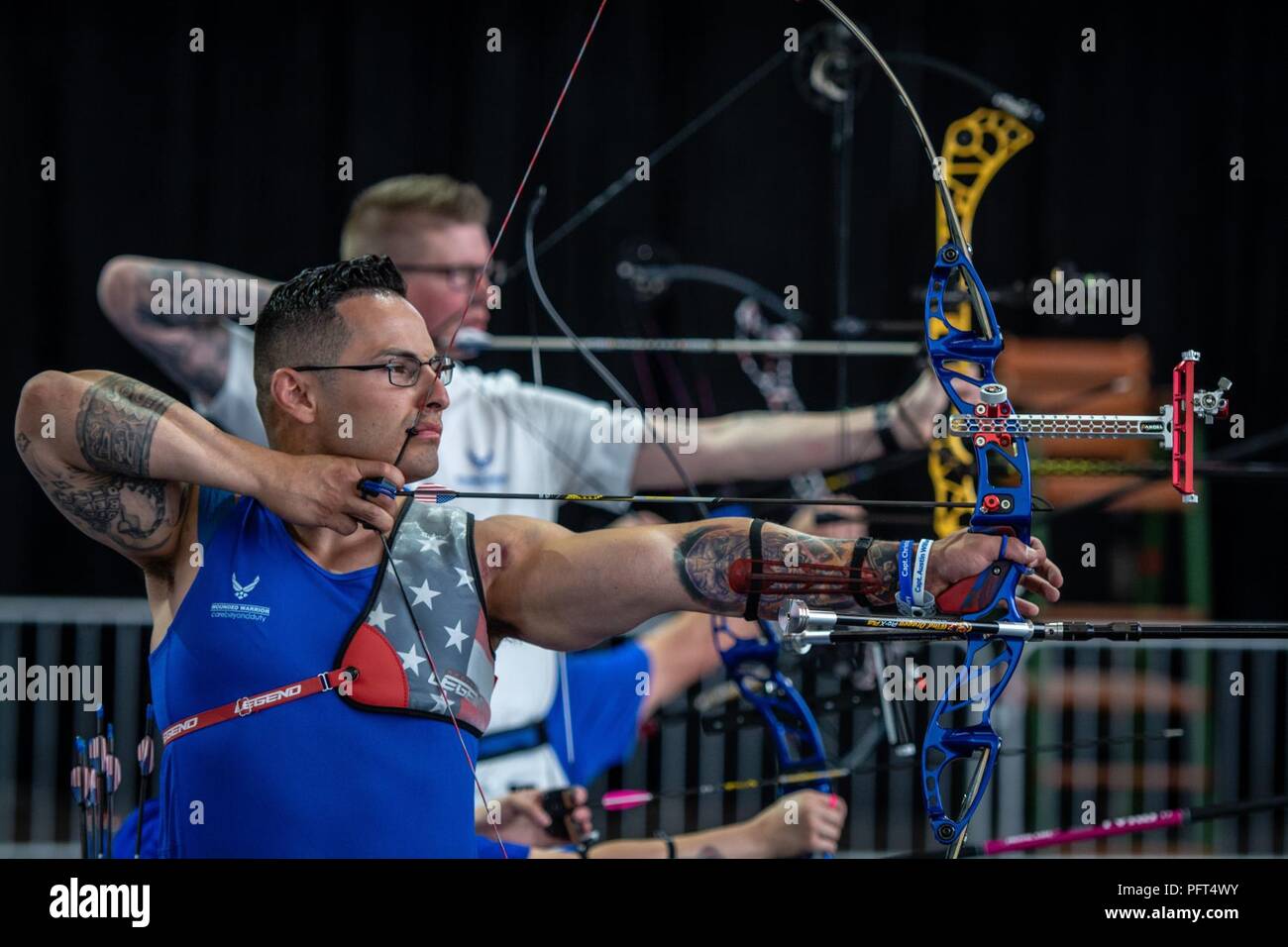 Department of Defense Warrior Games Team Air Force members, Staff Sgt ...