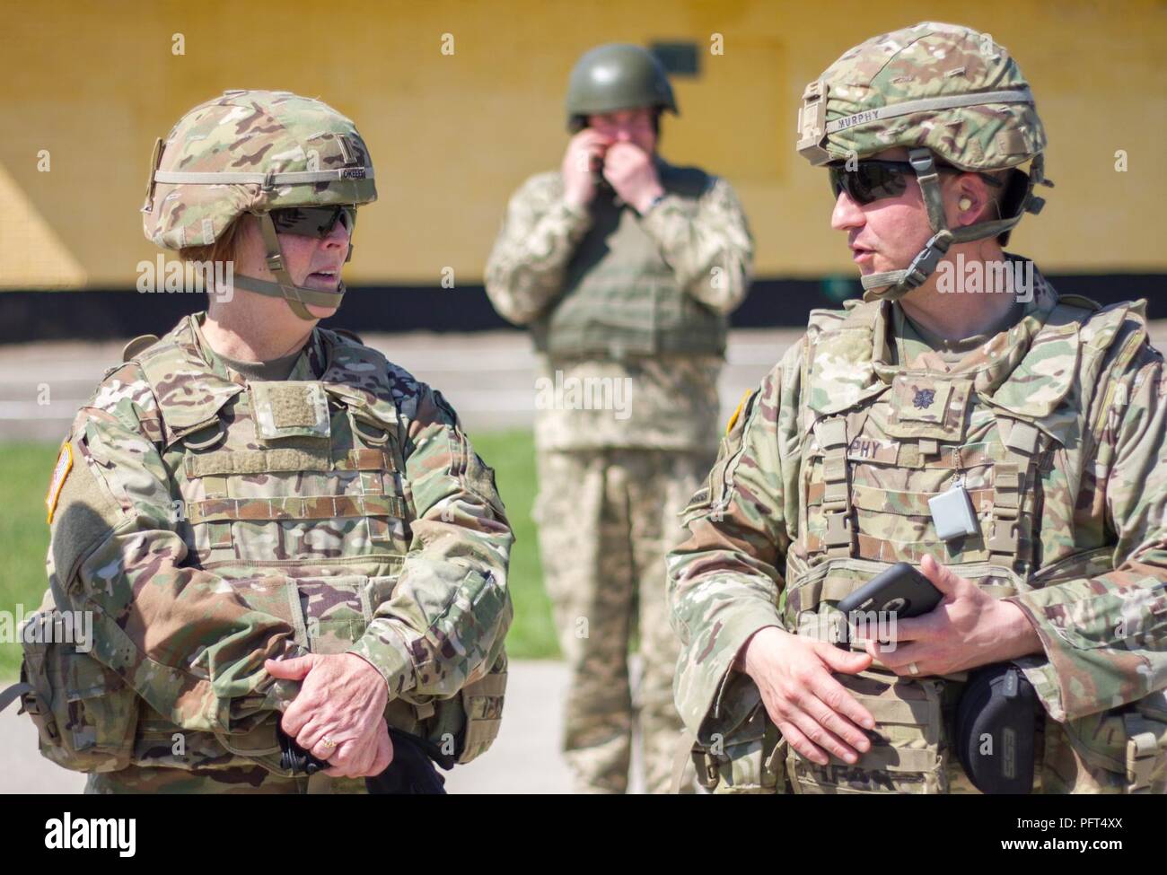 Yavoriv, Ukraine – Chief Warrant Officer 5 Jacqueline O'Keefe, the New ...