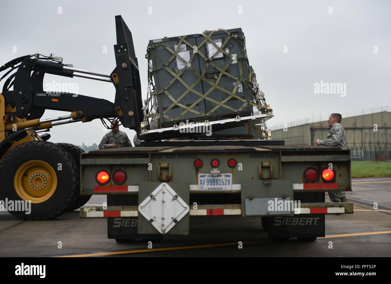U.S. Air Force Airmen assigned to the 345th Expeditionary Bomb Squadron ...