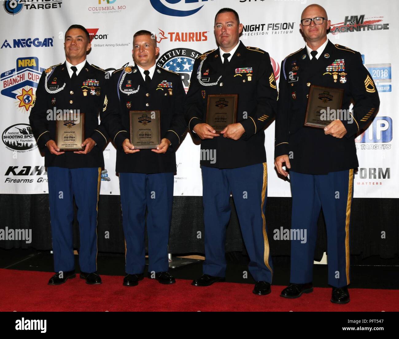 The U.S. Army Marksmanship Unit’s Service Pistol Team took first place ...