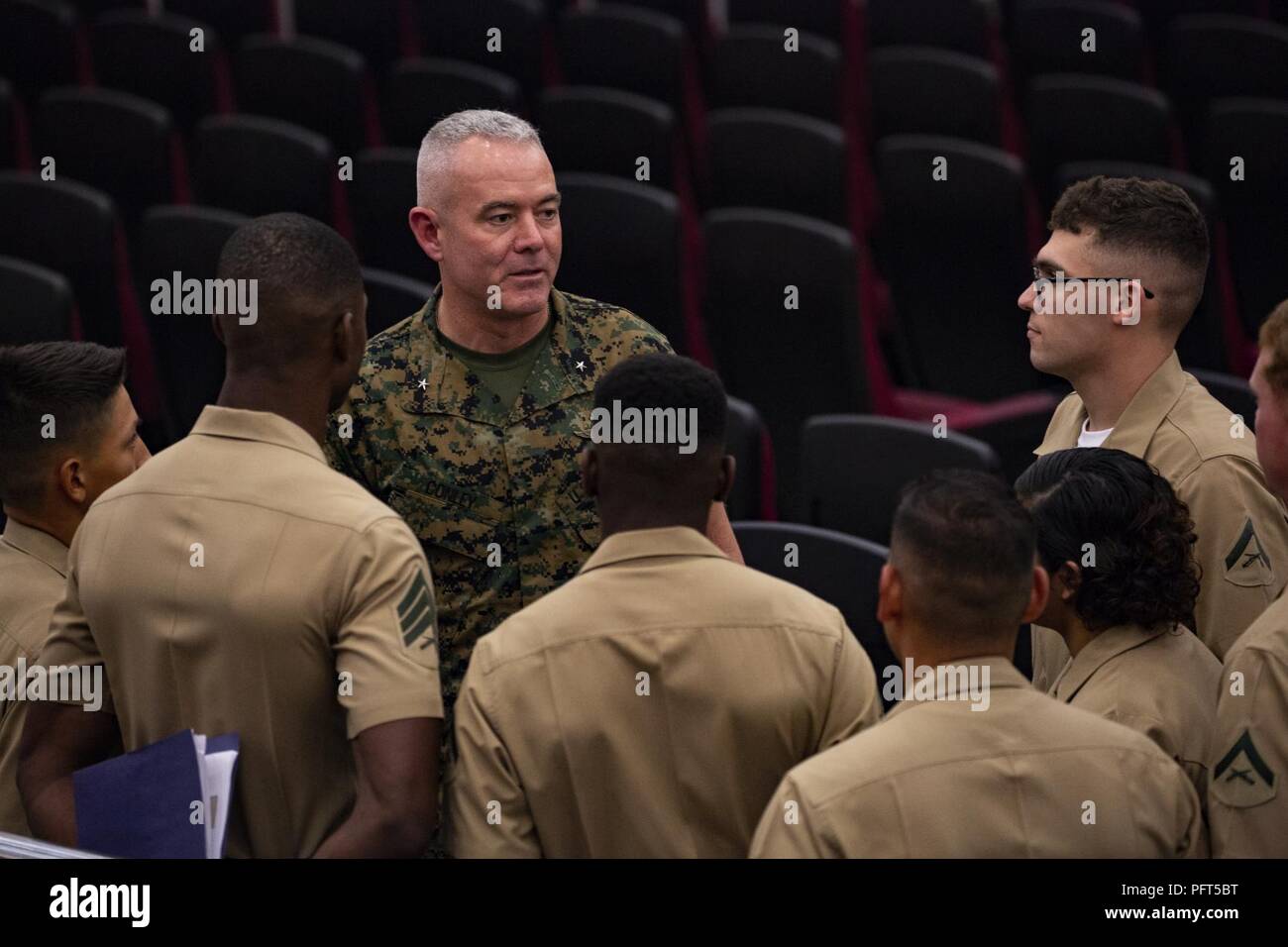 Brig. Gen. Daniel B. Conley, commanding general of 3rd Marine Logistics ...