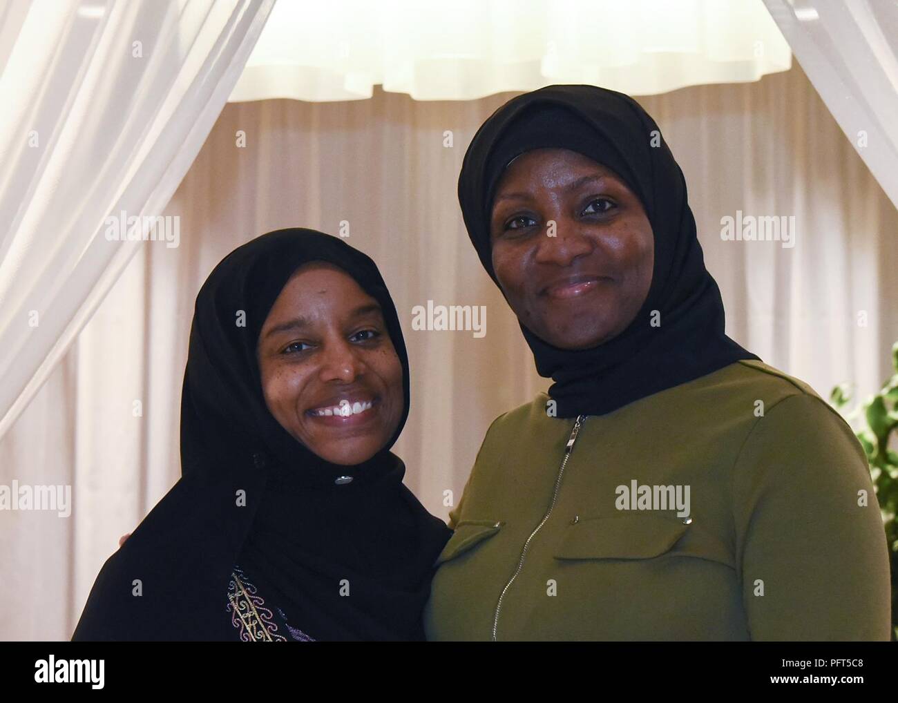 From left, Chief Master Sgt. Gloria Weatherspoon, assigned to the 379th ...