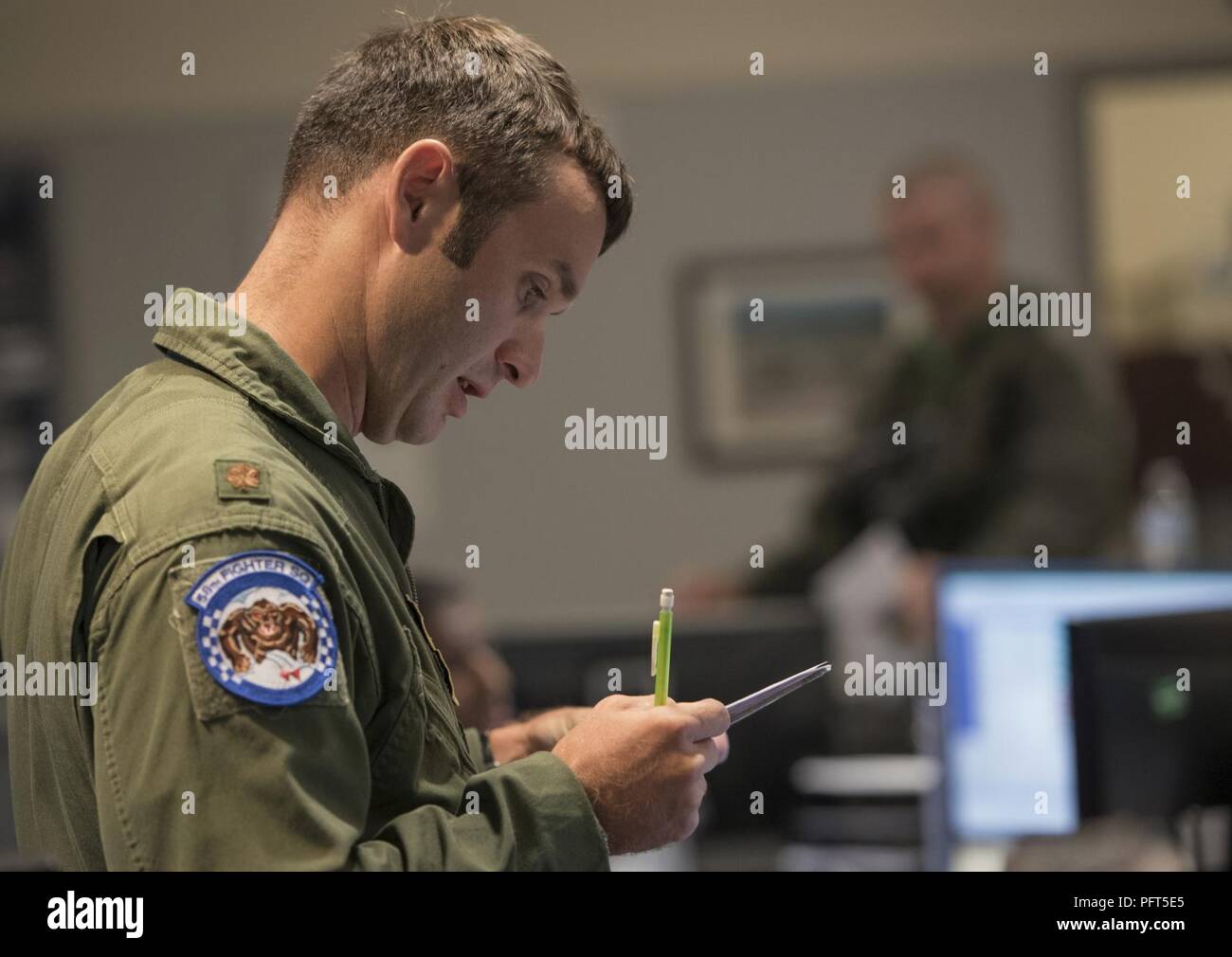 U.S. Air Force Maj. Jason Ford, 58th Fighter Squadron assistant ...