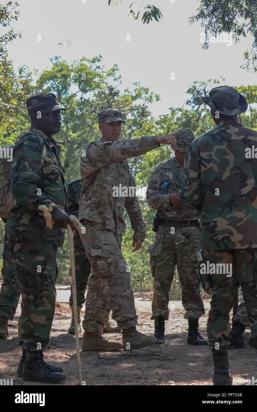 Capt. Graham Rowan, commander of Headquarters and Headquarters Company ...