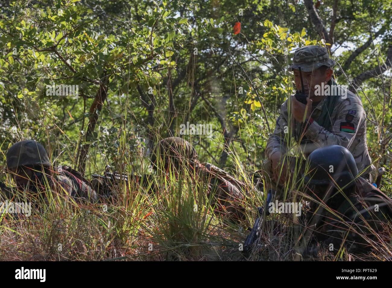 Gurkha military forces training hi-res stock photography and images - Alamy