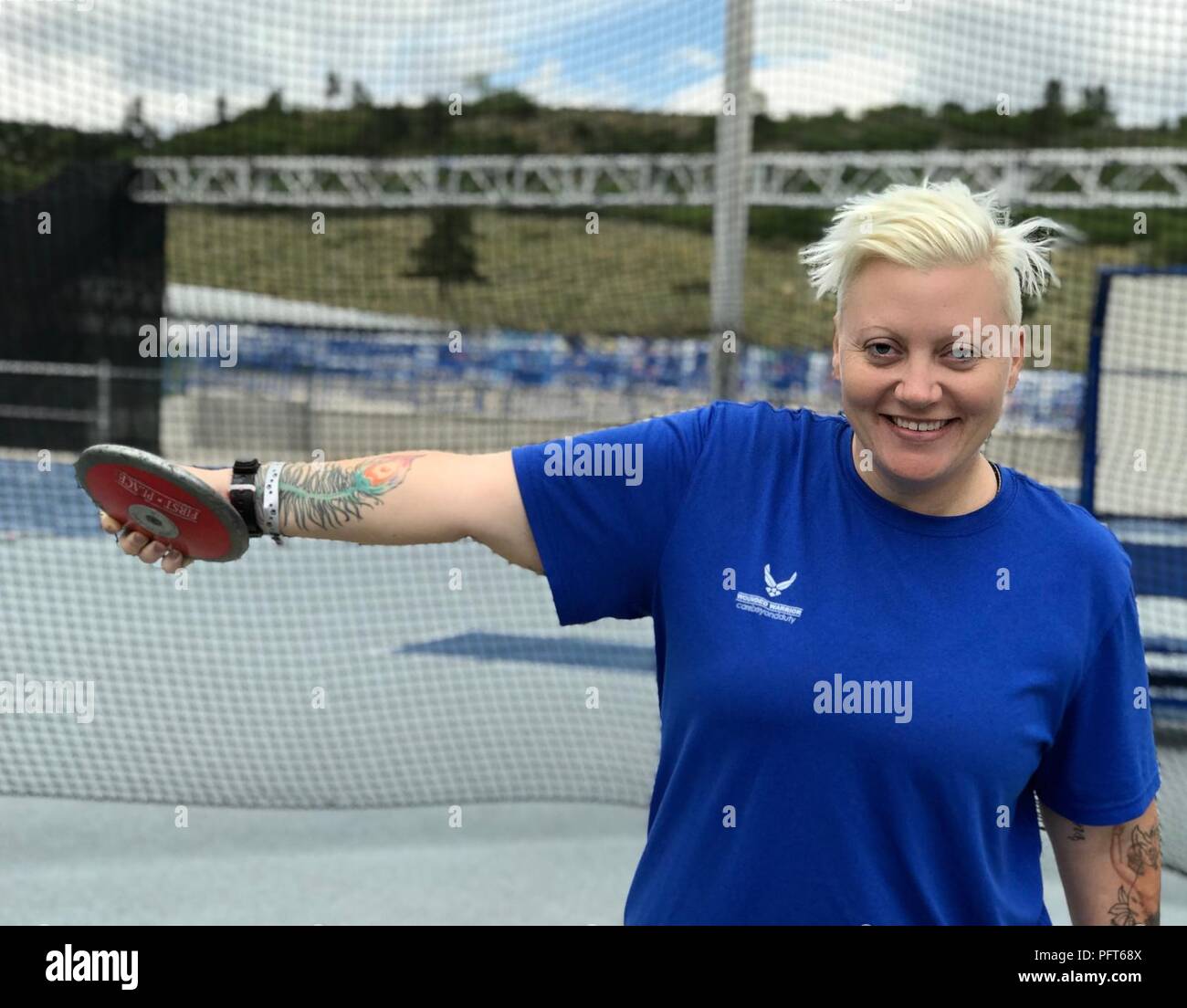 U.S. Air Force veteran Michele Prindle, a former noncommissioned ...