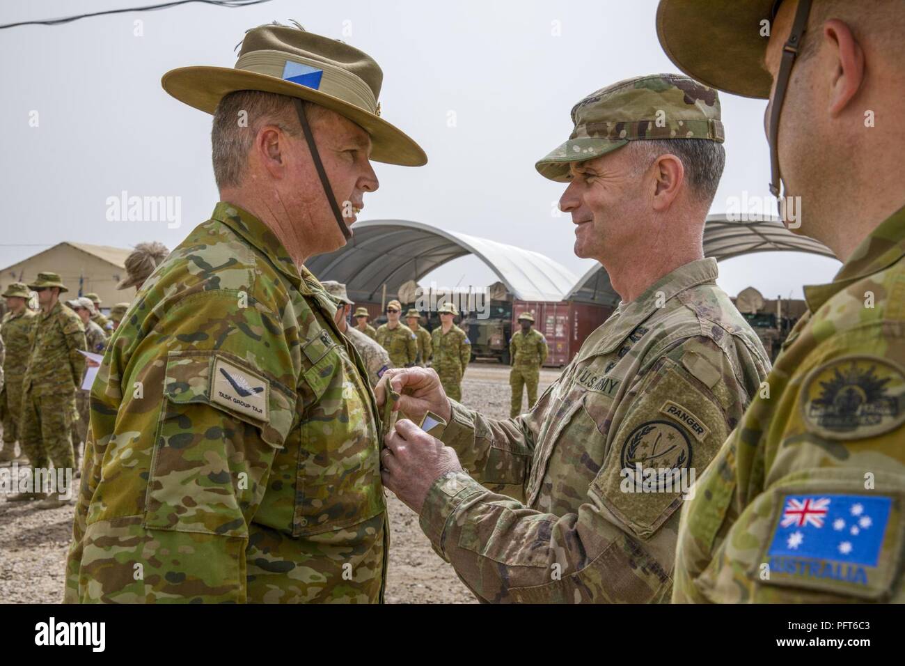 U.S. Army Maj. Gen. Walter Piatt, Deputy Commander of Transition of ...