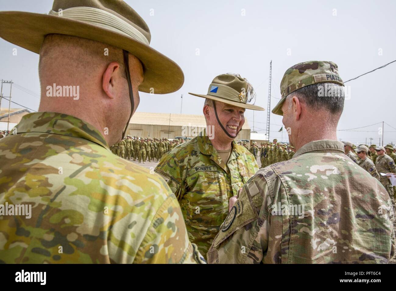 U.S. Army Maj. Gen. Walter Piatt, Deputy Commander of Transition of ...