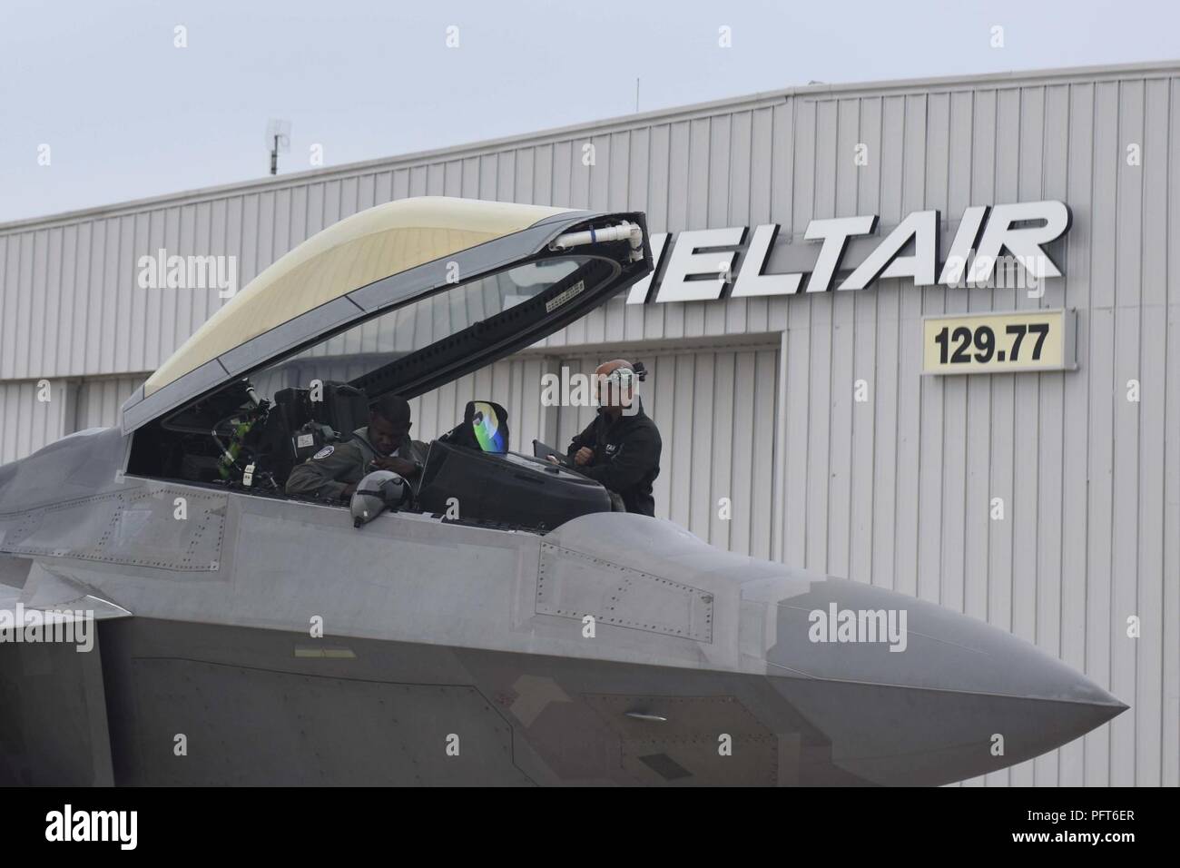 U.S. Air Force Maj. Paul "Loco" Lopez, F-22 Raptor Demonstration Team ...