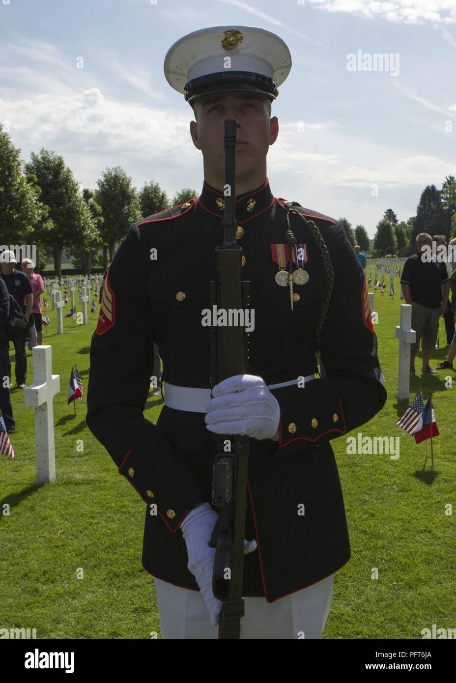 U.S. Marine Corps Sgt. Bergen Banwart with 6th Marine Regiment (6th ...