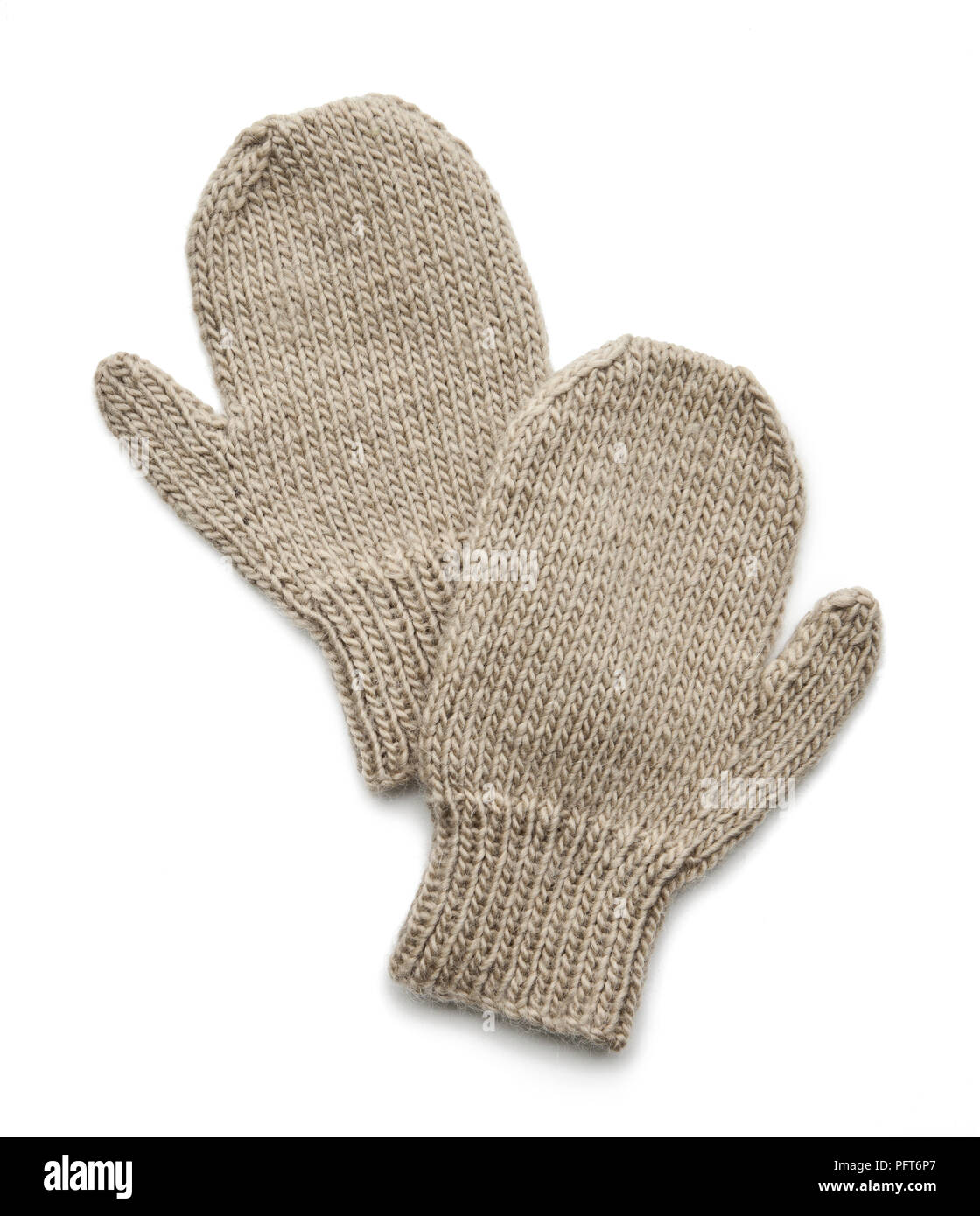 Knitting mittens Cut Out Stock Images & Pictures - Alamy