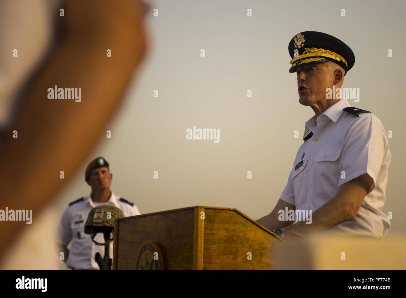 U.S. Army Brig. Gen. William Zana, Commander, Combined Joint Task Force ...