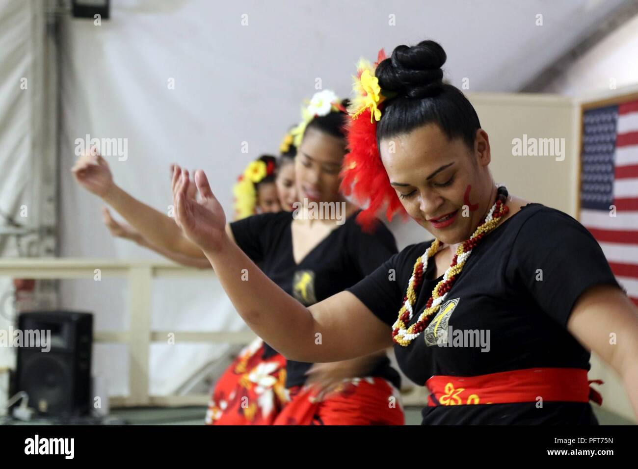 Spc. Talalelei Afalava, assigned to the 962nd Quartermaster Company ...