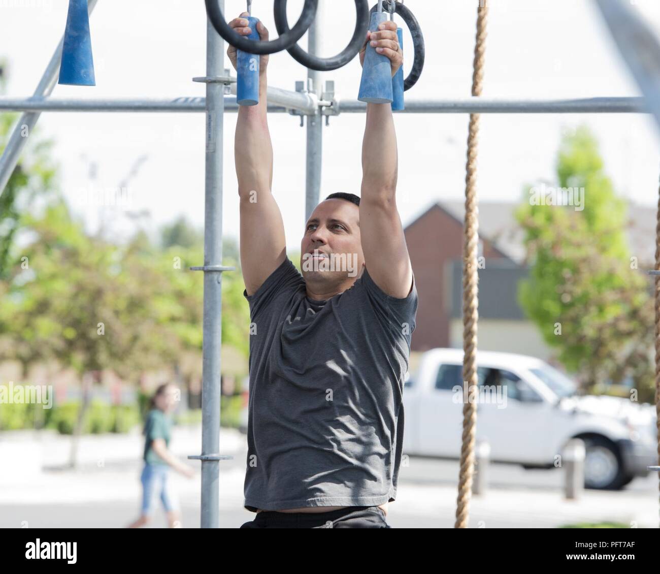 2nd Lt. Brian Gregory, a logistics readiness officer with the 141st Air ...