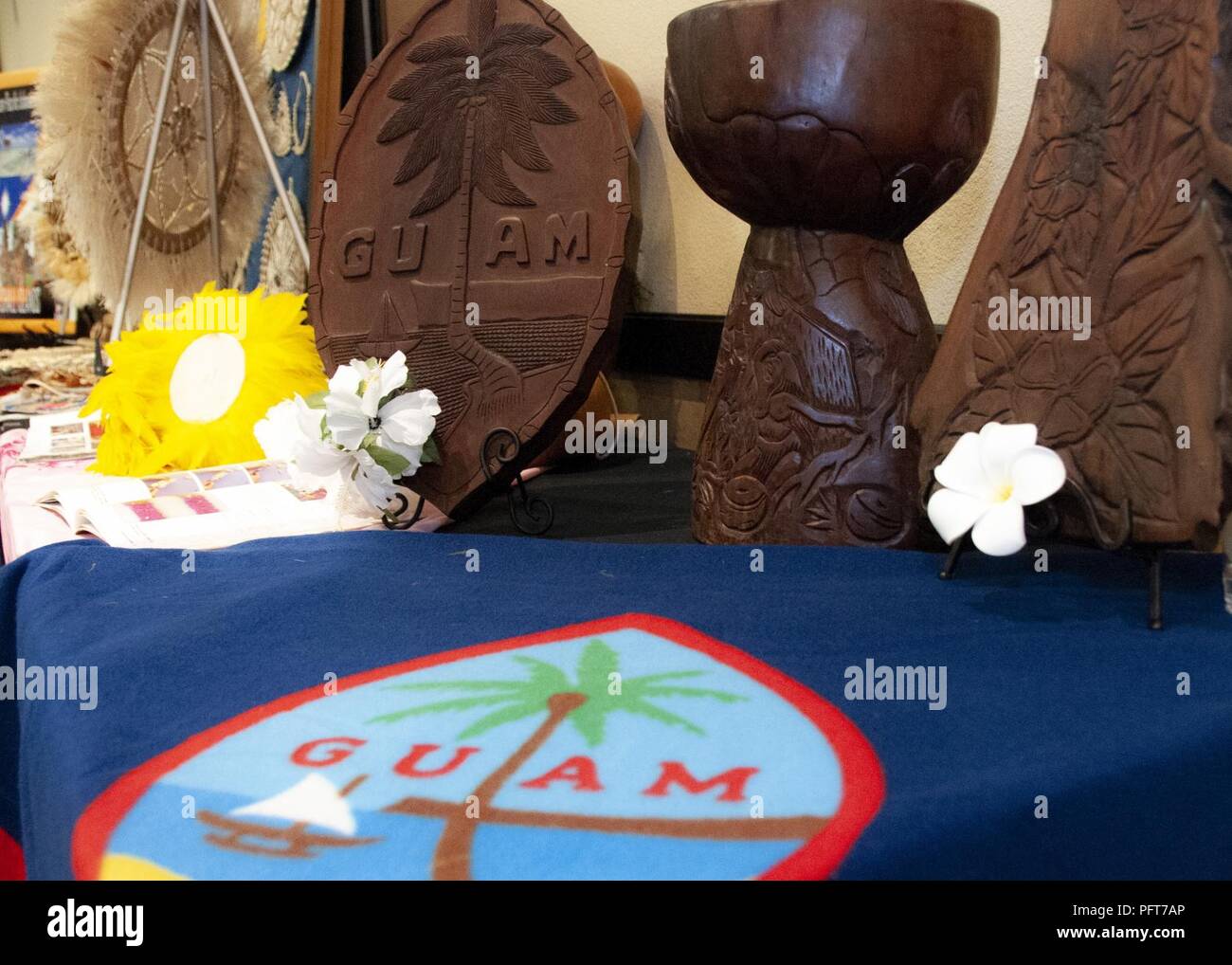 Polynesian artifacts are displayed during Fort Bliss’ annual Asian ...