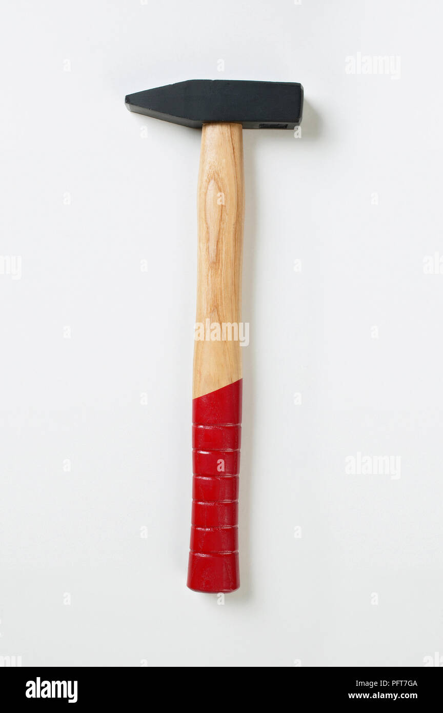Hammer, overhead view Stock Photo - Alamy