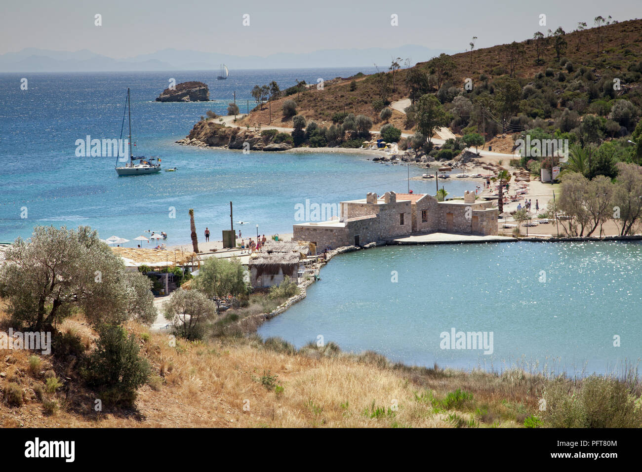 Turkey, view of Datca harbour Stock Photo - Alamy