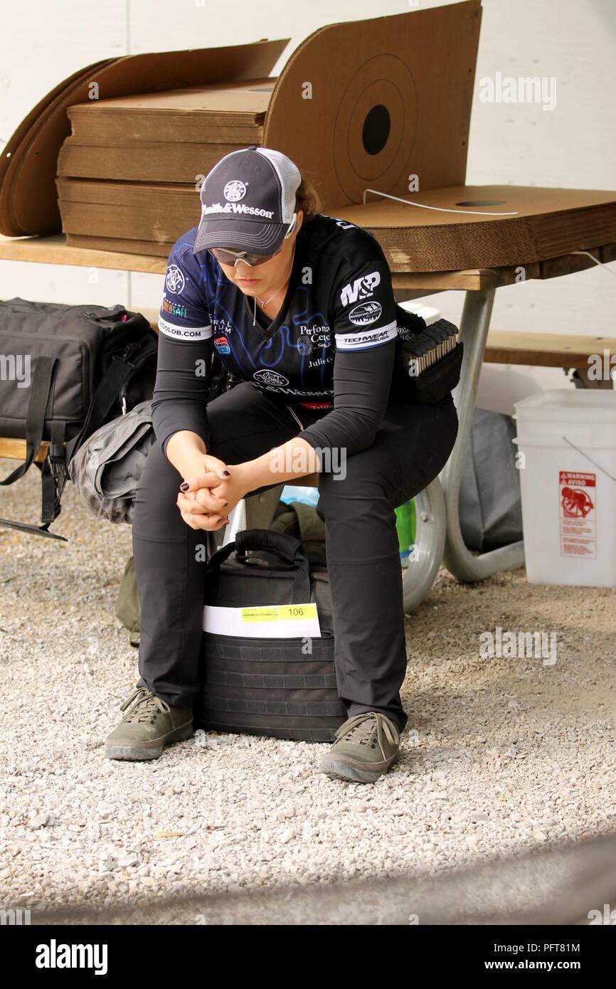 U.S. Army Marksmanship Unit alumni Julie Golob, who is now with Smith ...