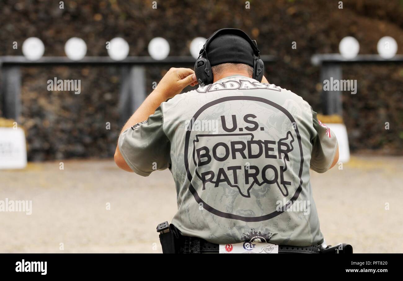 Robert Vadasz, a competitive shooter with the U.S. Border Patrol Team ...