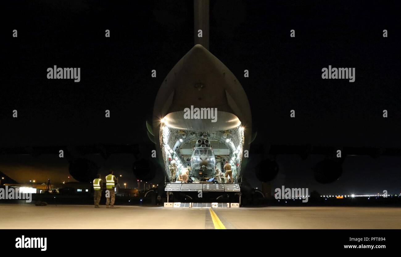 KABUL, Afghanistan (May 20, 2018) – Members of the British Royal Air ...