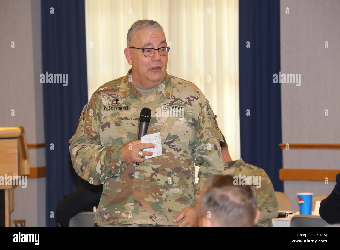 Chaplain (Brig. Gen.) Robert Pleczkowki, deputy chief of chaplains at ...