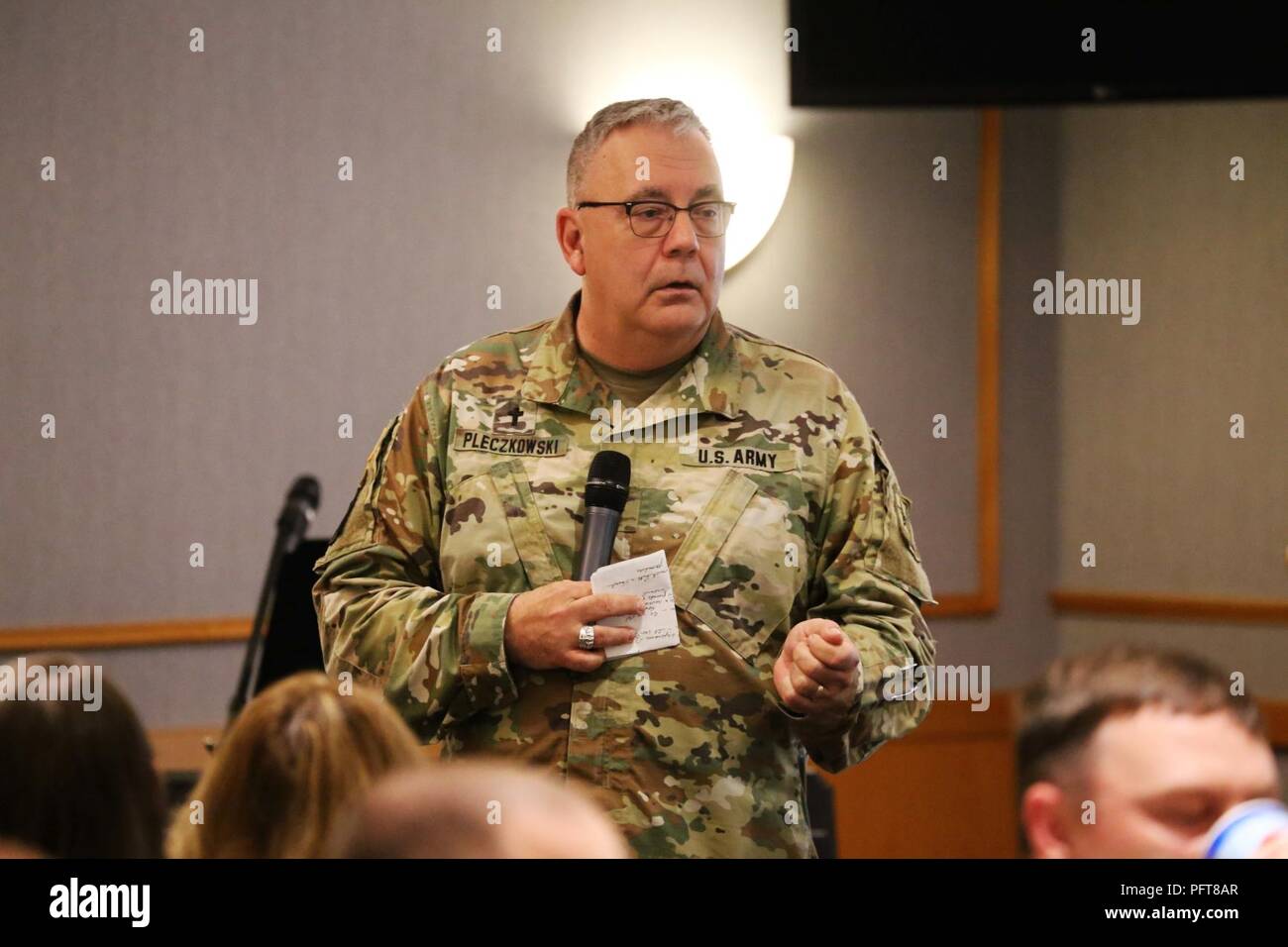 Chaplain (Brig. Gen.) Robert Pleczkowki, deputy chief of chaplains at the U.S. Army Reserve ...
