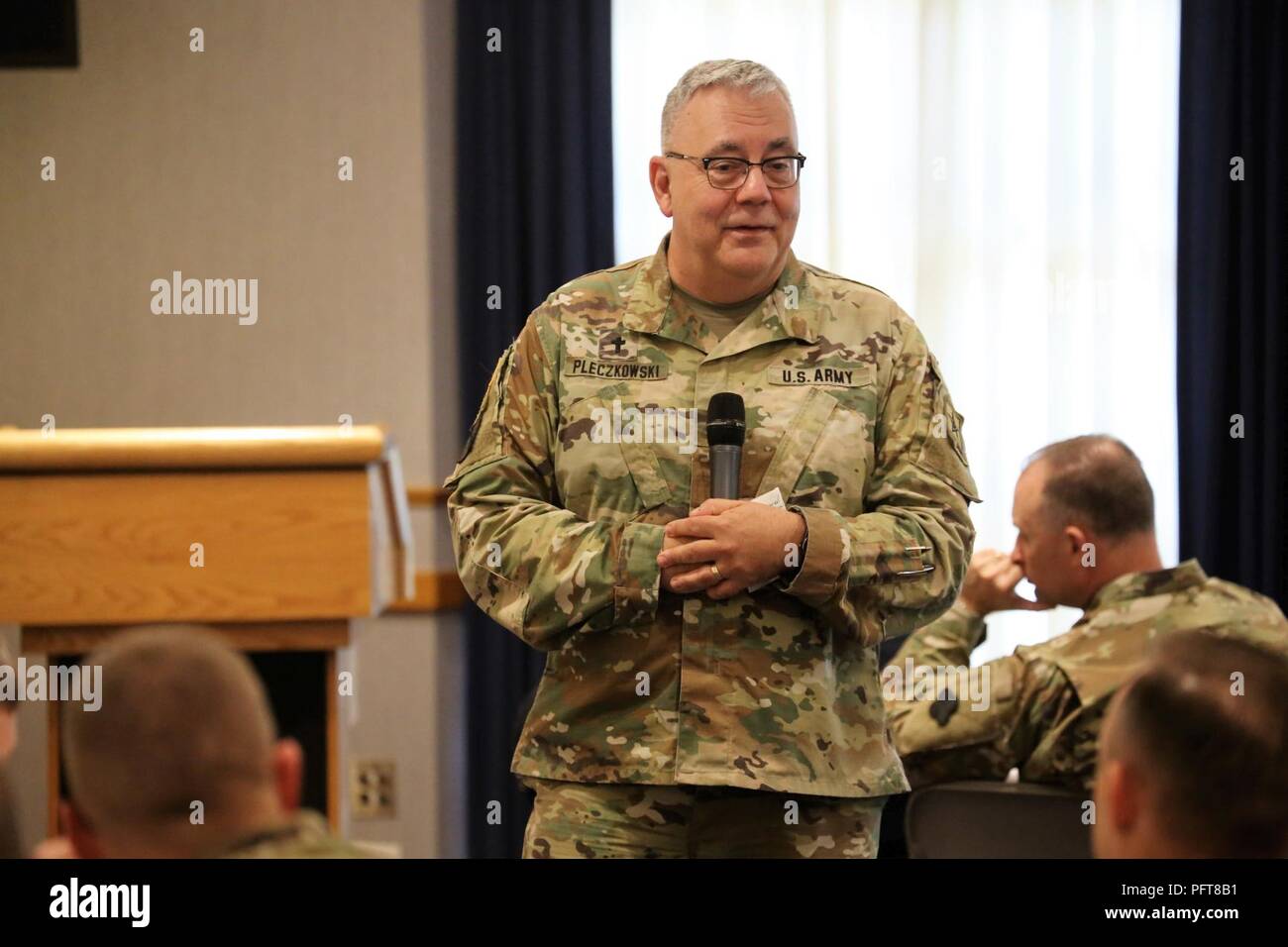 Chaplain (Brig. Gen.) Robert Pleczkowki, deputy chief of chaplains at ...