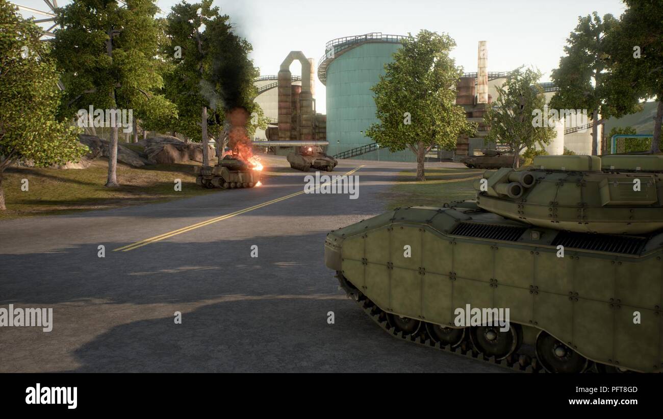 The Dauntless, a blue force tank concept, teams with an unmanned ...