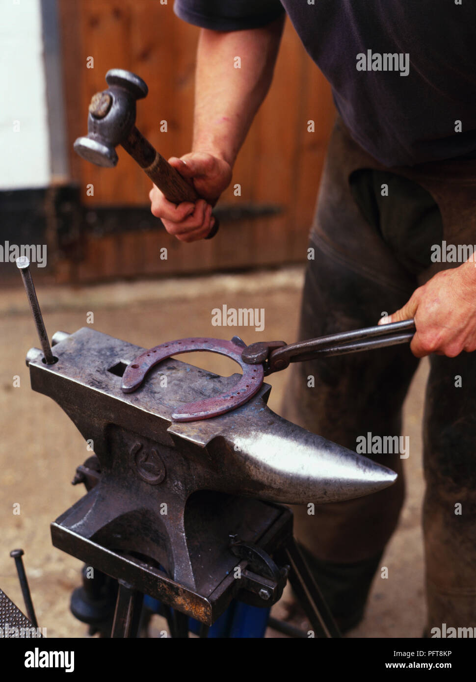 Close up view blacksmith work hi-res stock photography and images - Alamy