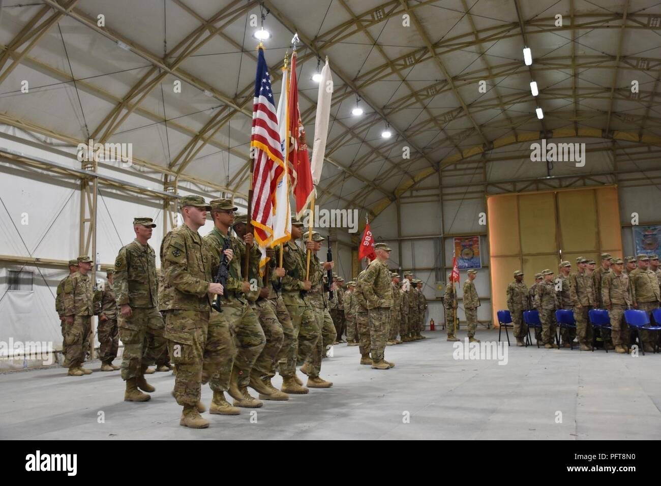 CAMP BUEHRING, Kuwait – The 983rd Engineer Battalion presents its ...