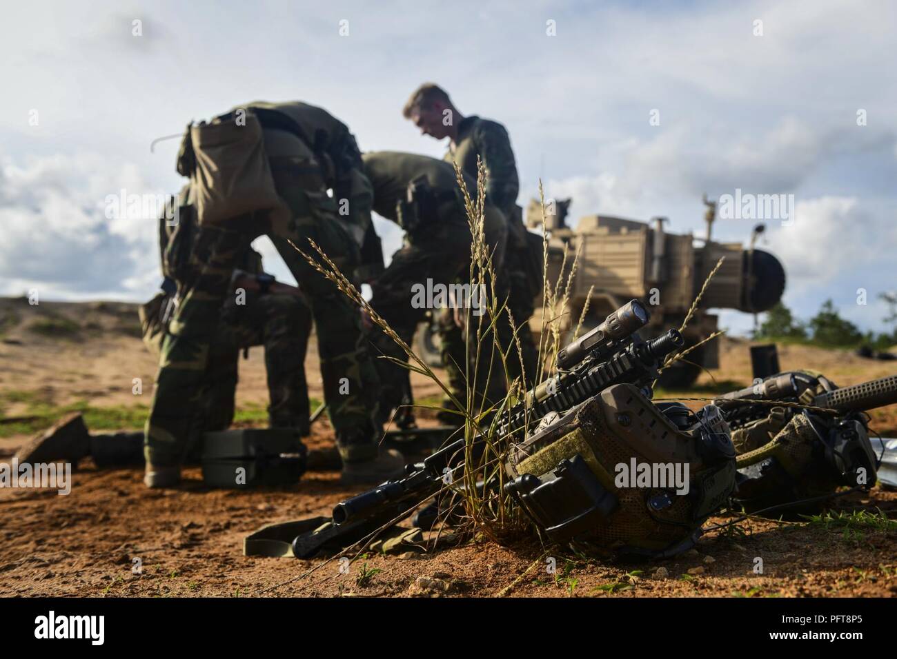 U.S. Marine Corps Raiders with the 3d Marine Raider Battalion ...
