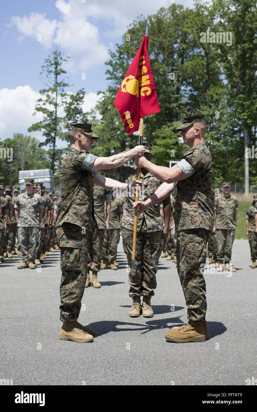 U.S. Marine Maj. Johnathon Weeks (Right), Military Information Support ...