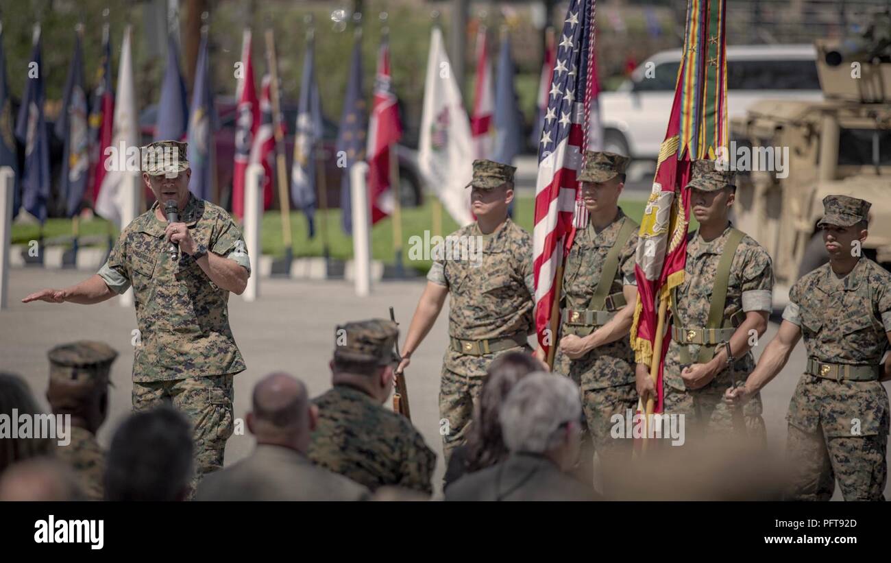 U.S. Marine Corps Lt. Gen. Lewis Craparotta, the I Marine Expeditionary ...