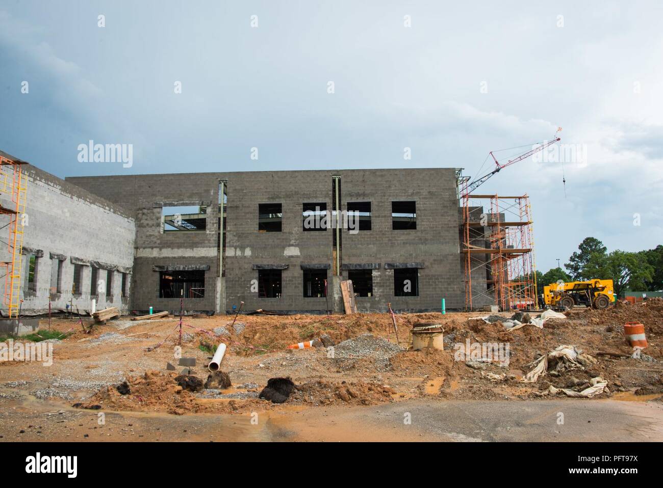 Maxwell AFB, Ala. - Photos of the on going construction of the new wing ...