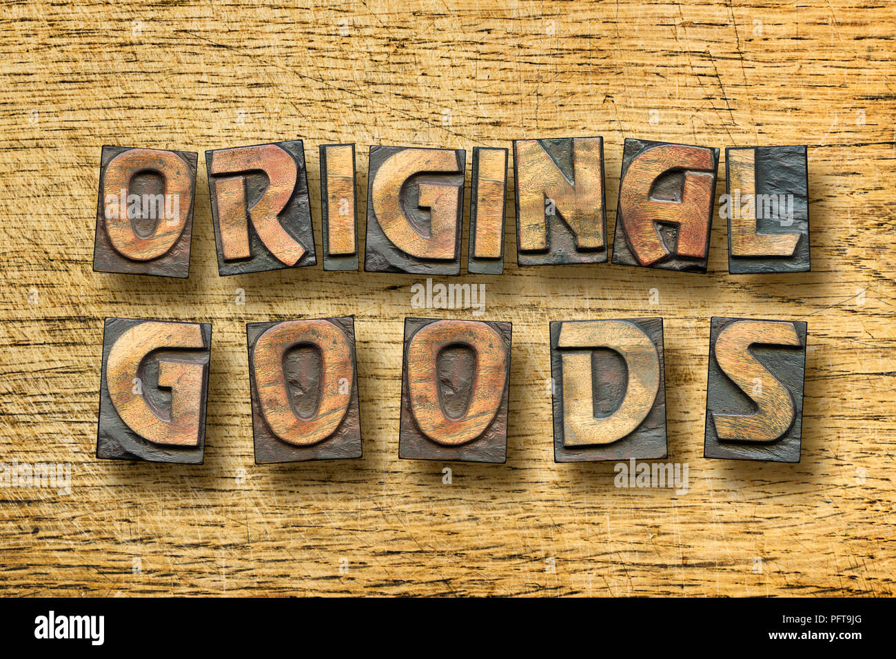 Authentic goods hi-res stock photography and images - Alamy